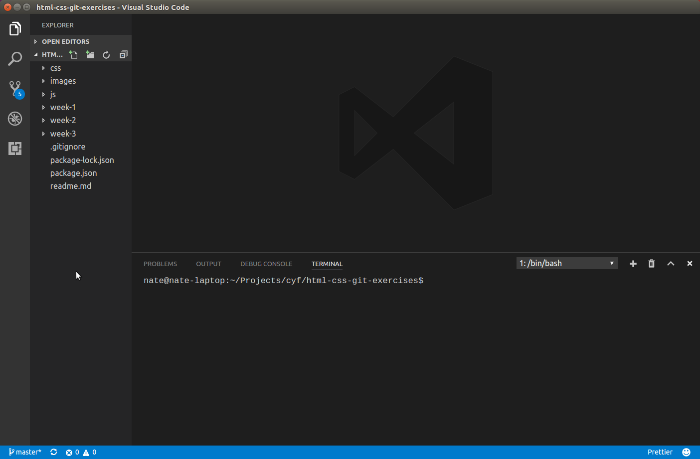HTML, CSS and Git exercises | html-css-git-exercises